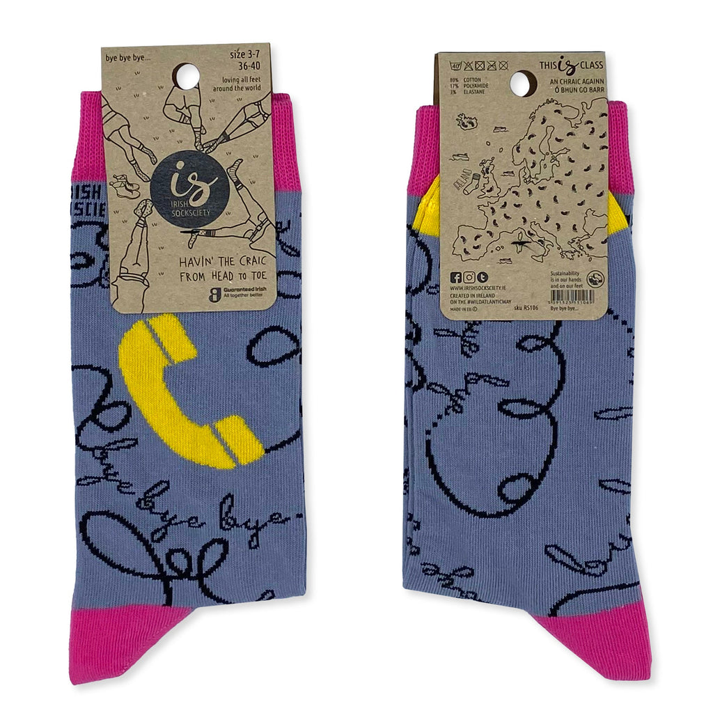 Irish Socksciety Bye Bye Bye – Siopa An Carn
