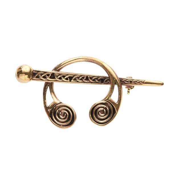 Kilkenny Silver - Celtic Bronze Tara Brooch – Siopa An Carn