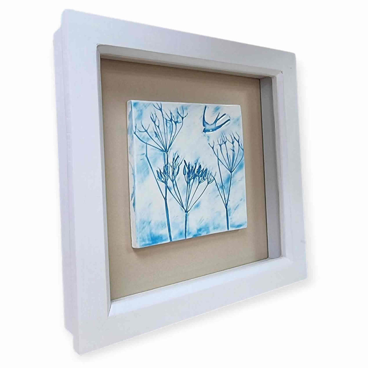 McCluskey Pottery Framed Porcelain Irish Swallow Story – Siopa An Carn