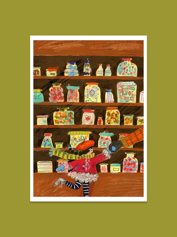 Sweet Shop - Art Print – Siopa An Carn