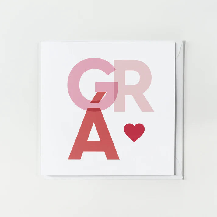 As Gaeilge Cards Grá Card – Siopa An Carn